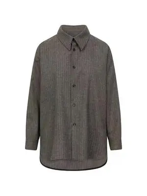 ROSSI Siyan Pinstripe-pattern Shirt