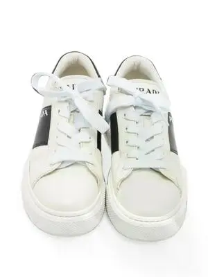 Prada Round-toe Lace-up Sneakers