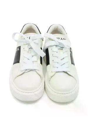 Prada Round-toe Lace-up Sneakers
