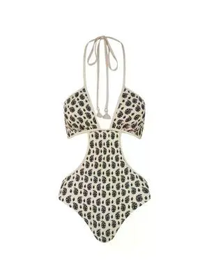 Johanna Ortiz Whispering Horizons Swimsuit - Neutrals
