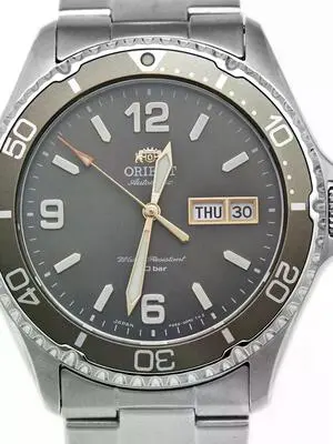 ORIENT Kamasu Mako Iii 41.8mm Watch With Smoke- Dial