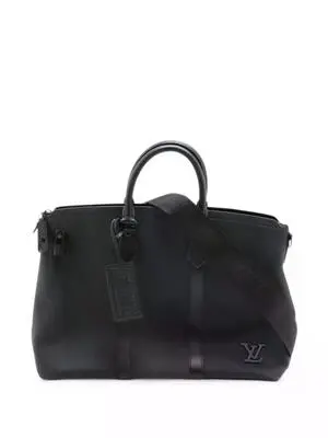 LOUIS VUITTON 2020-2026 Aerogram Lockit Satchel - Black