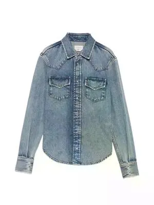 Jacob Cohen Western-style Denim Shirt - Blue