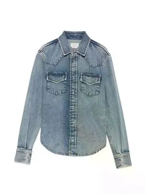 Jacob Cohen Western-style Denim Shirt - Blue