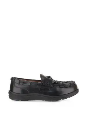 Keen Woven-detail Loafers - Black