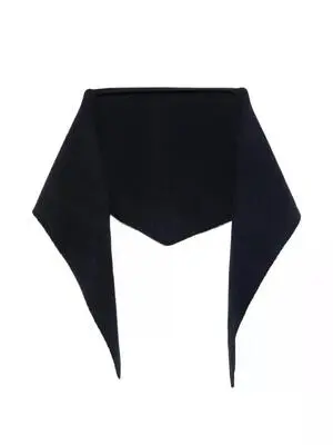 BEYOU Pointed-tip Scarf - Blue