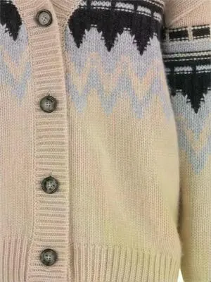 ALLUDE Cashmere V-neck Cardigan