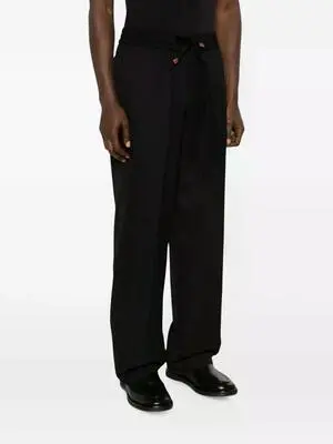 Drole De Monsieur Droit Lane Drawstring Trousers
