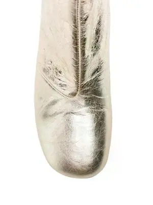 FORTE_FORTE Tone Crinkled Effect Ankle Boots
