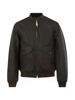 CECCARELLI Waxed-cotton Bomber Jacket