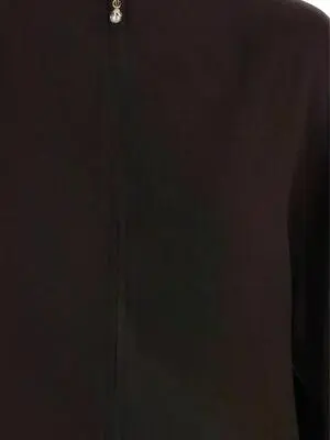 Carven Embellished Long Sleeve Dress