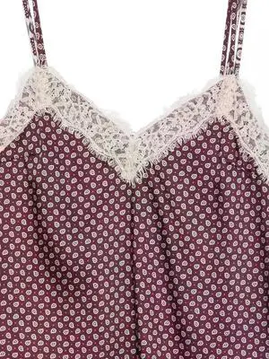 Liu Jo Lace-trim Asymmetric Top