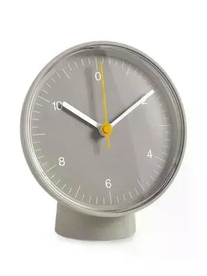 HAY X Jasper Morrison Round-frame Pedestal Clock - Grey