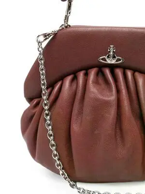 VIVIENNE WESTWOOD Brooke Leather Clutch Bag
