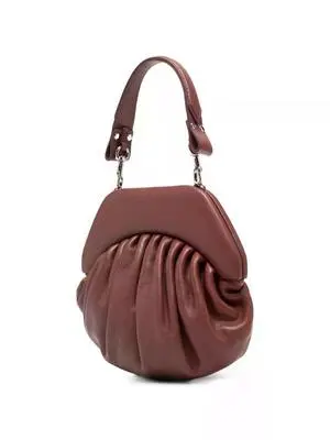 VIVIENNE WESTWOOD Brooke Leather Clutch Bag - Brown