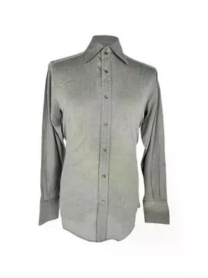 Gucci Button-down Long-sleeve Shirt - Grey