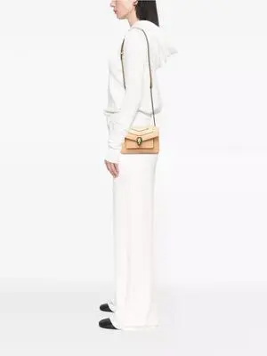 BVLGARI 2000-2026 Calfskin Serpenti Forever Crossbody Bag - Neutrals