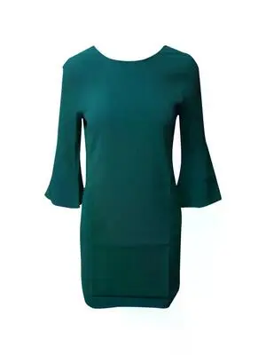 Sandro Tulip-sleeve Shift Dress - Green