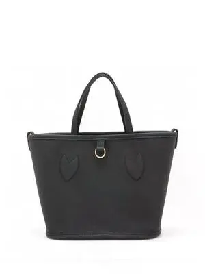 LOUIS VUITTON Monogram Neverfull Bandouliere Inside Out Bb Satchel - Black
