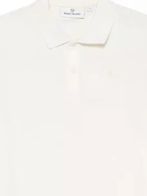 SERGIO TACCHINI Logo-embroidered Polo Shirt
