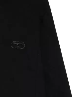 Undercover Zip-detail Embroidered Sweatshirt