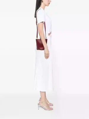Loewe 2024 Mini Calfskin Pebble Bucket Bag Satchel