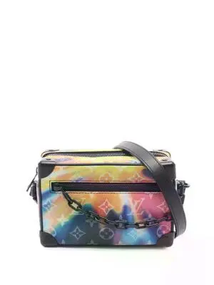 LOUIS VUITTON 2021-2026 Monogram Sunset Mini Soft Trunk Crossbody Bag - Black