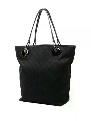 Gucci 2000-2015 Large Gg Canvas Eclipse Tote Bag