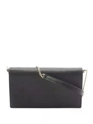 BVLGARI 2010s Infinitum Chain Cross Body Mini Bag - Black