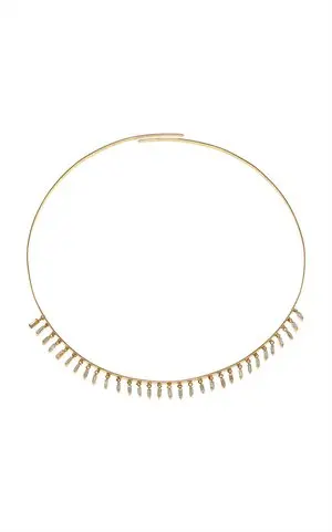 SUZANNE KALAN 18k Yellow Diamond Dangle Necklace