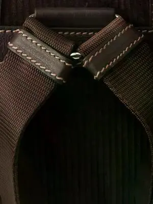 Prada Medium Corduroy And Leather Backpack