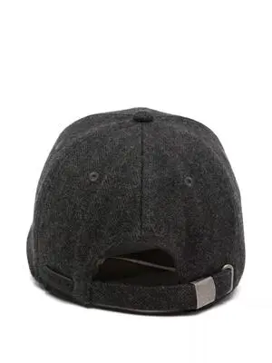 YERSE Herringbone Pattern Curved Peak Baseball Cap