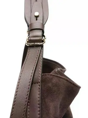 LORISTELLA Giorgia Suede Tote Bag