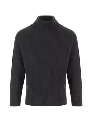 Giorgio Armani High-neck Cashmere Sweater - Grey
