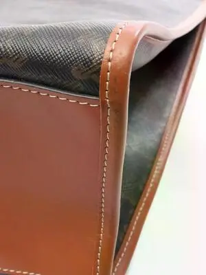 Celine 2010s Horizontal Cabas Triomphe Tote Bag - Brown