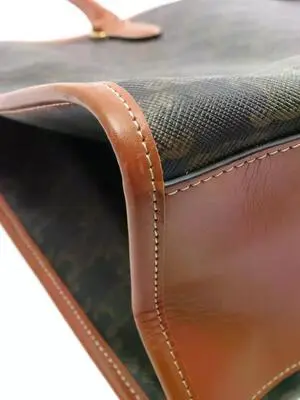 Celine 2010s Horizontal Cabas Triomphe Tote Bag - Brown