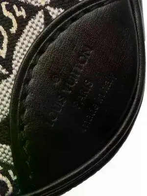 LOUIS VUITTON Monogram Jacquard Since 1854 Deauville Crossbody Bag - Black