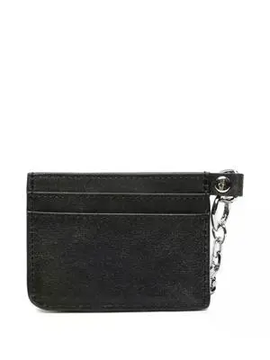 VIVIENNE WESTWOOD Orb-plaque Chain-detail Cardholder