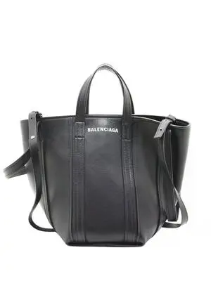 Balenciaga 2015-2026 Everyday North South Satchel - Black