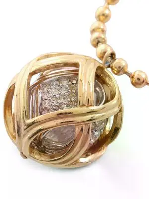 Dior 2010s Rhinestone-embellished Necklace
