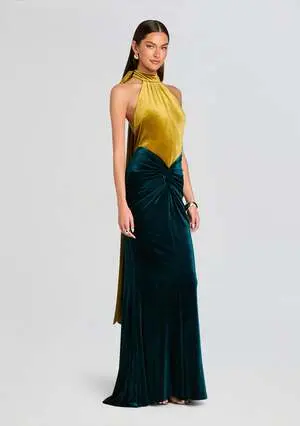 Retrofete Goleta Velvet Dress