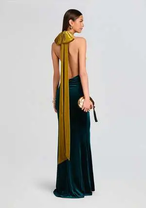Retrofete Goleta Velvet Dress
