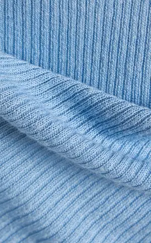 THIRD FORM Bound Knit Midi Skirt - Blue