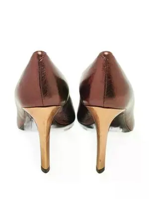 ROGER VIVIER Belle Vivier Leather Pumps
