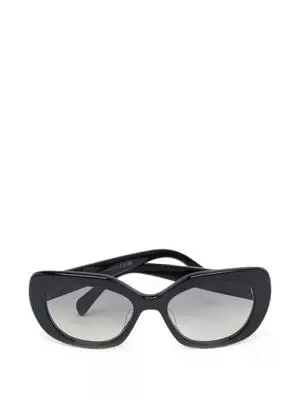 Celine Triomphe Butterfly-frame Sunglasses - Black