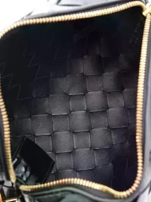 Bottega Veneta 2020s Mini Intrecciato Loop Cross Body Bag