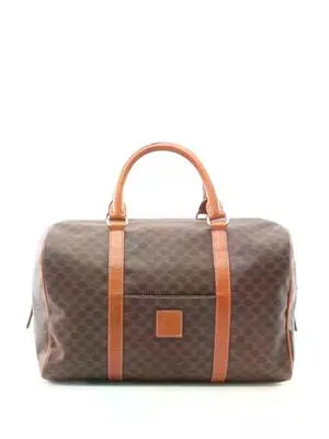 Celine 2000s Macadam Holdall - Brown