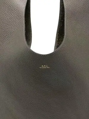 A.p.c. Le Neige Leather Shoulder Bag