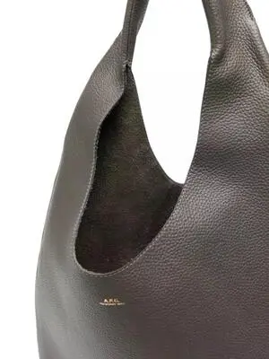 A.p.c. Le Neige Leather Shoulder Bag
