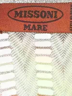 Missoni V-neck Chevron-knit Cover-up